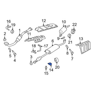 Toyota Corolla Cross Exhaust | Manifolds, Mufflers, Exhaust Systems ...
