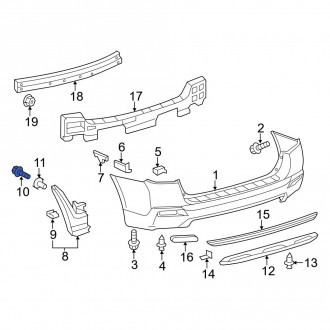 Toyota OEM Header Panels & Parts | Support Bars, Panels — CARiD.com