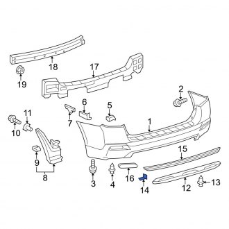 Toyota OEM Bumpers | Genuine Front & Rear Bumpers — CARiD.com