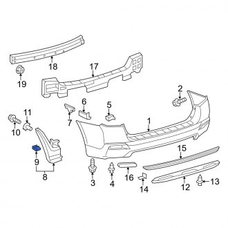 Toyota Tacoma OEM Bumpers - Genuine Front & Rear Bumpers | CARiD