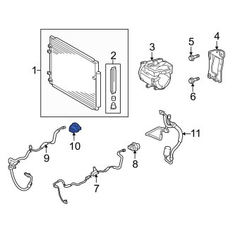 Toyota RAV4 OEM A/C & Heating Parts | Systems, Compressors — CARiD.com