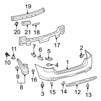 Toyota Highlander OEM Exterior & Body Parts — CARiD.com