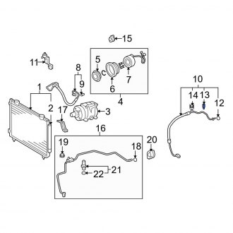 Toyota bZ4X OEM A/C & Heating Parts - Systems, Compressors | CARiD