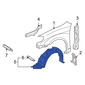 Toyota Matrix Inner Fenders | Wells, Liners, Shields — CARiD.com