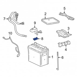 Toyota Matrix Battery Cables, Terminals, Lugs — CARiD.com