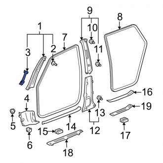 Toyota Tacoma Chassis Frames Hardware | Clips, Plugs — CARiD.com