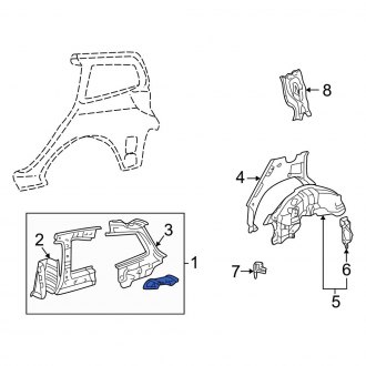 Toyota Matrix Body Parts | Collision Repair, Restoration - CARiD.com