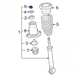 Toyota Corolla OEM Suspension Parts | Shocks, Struts — CARiD.com