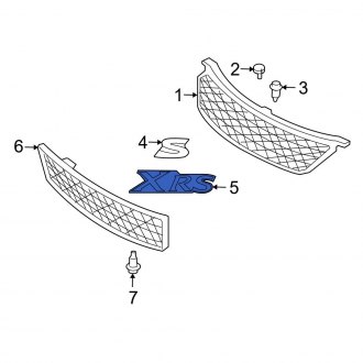 Toyota Matrix Grille Frames & Moldings — CARiD.com