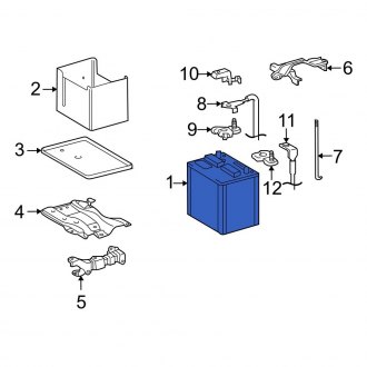 Toyota Land Cruiser Replacement Batteries | AGM, Starting – CARiD.com