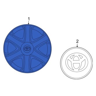 Toyota Hub Caps, Wheel Covers & Wheel Skins | CARiD
