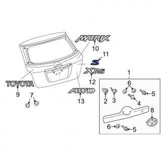 Toyota Matrix Logos | CARiD