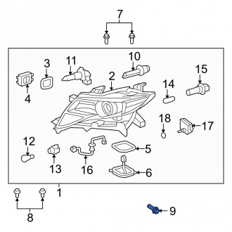 Toyota Avalon OEM Exterior & Body Parts — CARiD.com