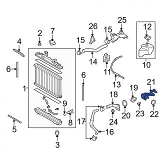 Toyota Sienna OEM Engine & Components | Air Intake Parts — CARiD.com