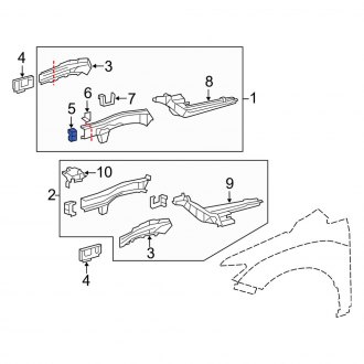 Toyota Replacement Chassis Frame & Rails – CARiD.com