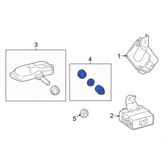 Toyota Highlander TPMS Mounting Accessories | Adapters, Bands — CARiD.com