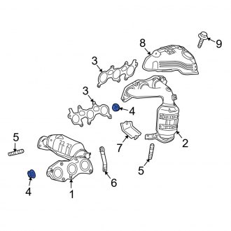 Toyota Camry OEM Exhaust Parts | Systems, Tips, Pipes — CARiD.com