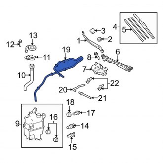 Toyota Venza Washer Nozzles & Parts — CARID.com