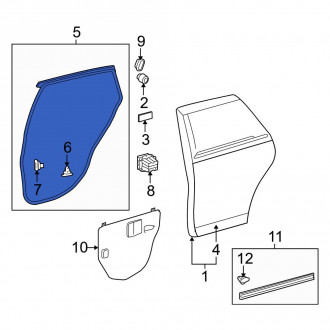 Toyota Venza Door Seals & Weatherstripping – CARiD.com