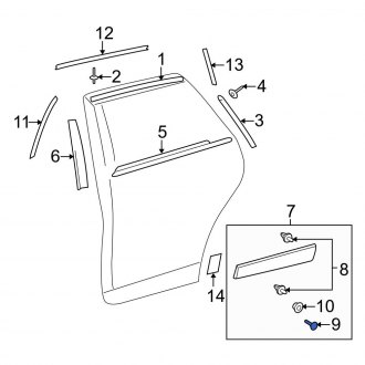 Toyota Venza OEM Doors & Parts | Shells, Panels, Armrests — CARiD.com