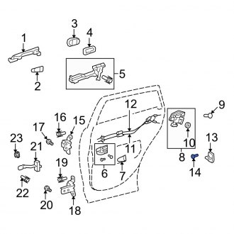 Toyota bZ4X Replacement Doors & Components – CARiD.com