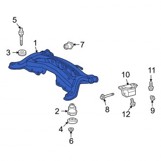 Toyota Venza Replacement Chassis Frames & Rails - CARiD.com