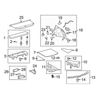 Toyota Highlander OEM Exterior & Body Parts — CARiD.com