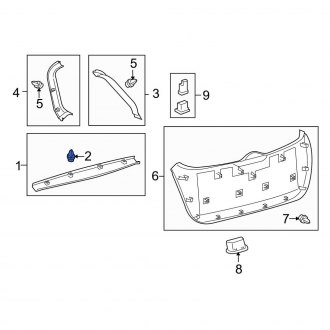 Toyota Corolla Cross Replacement Window Components – CARiD.com