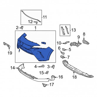 Toyota Venza Replacement Front Bumpers & Components | CARiD
