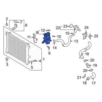 Toyota Crown Signia Replacement Engine Cooling Parts | CARiD