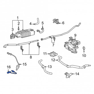 Toyota Crown Signia Oxygen Sensors & Components | CARiD