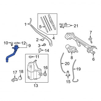 Toyota Venza Windshield Washer Tanks & Parts | CARiD