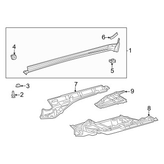 2021 Toyota Venza Replacement Rocker Panels | CARiD