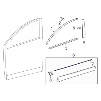 Toyota Door Seals & Weatherstripping | CARiD