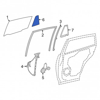 Toyota Venza Window Glass - Door Glass | CARiD