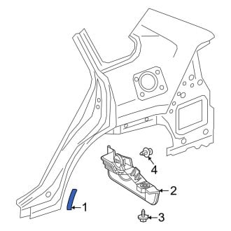 Toyota Venza OEM Rocker Panels & Floors - Side Skirts, Pans | CARiD