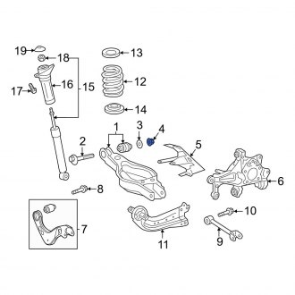 Toyota Corolla Cross OEM Brake, Steering, Suspension Parts — CARiD.com