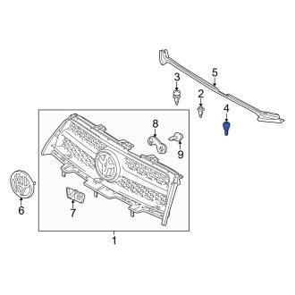 Toyota RAV4 Grille Brackets & Hardware — CARiD.com