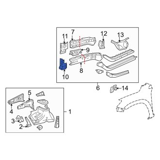Toyota Replacement Chassis Frame & Rails – CARiD.com