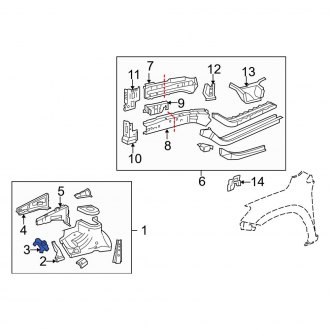 Toyota RAV4 Front & Rear Fenders | Patch Panels, Extensions — CARiD.com