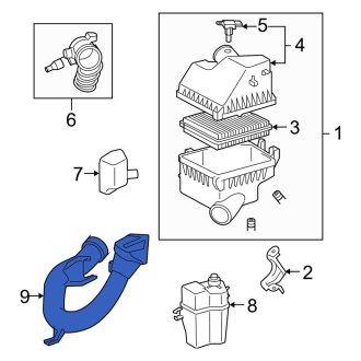 Toyota RAV4 OEM Air Intake Parts | Filters, Manifolds — CARiD.com