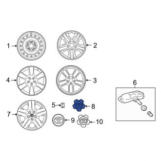 Toyota RAV4 Wheel Center Caps | CARiD