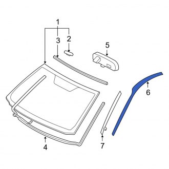 Toyota RAV4 Window Trim | Moldings, Pillar Posts — CARiD.com