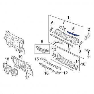 Toyota RAV4 Hood Weatherstripping Seals | CARiD