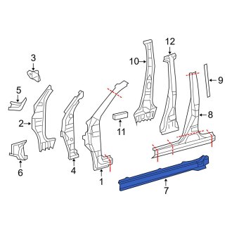 Toyota RAV4 Replacement Rocker Panels | CARiD