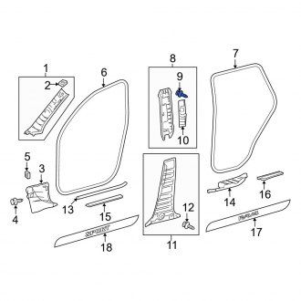 Toyota FJ Cruiser OEM Exterior & Body Parts — CARiD.com