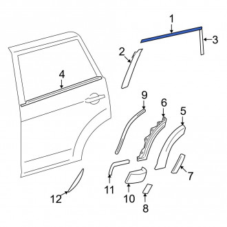 Toyota RAV4 Window Hardware — CARID.com