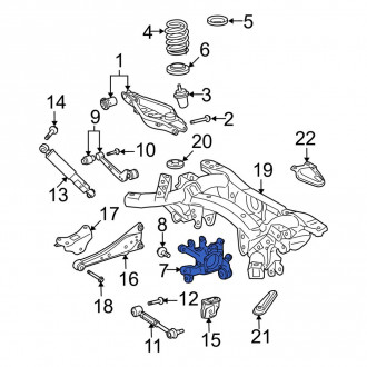 Toyota RAV4 Steering Knuckles, Spindles & Components — CARiD.com