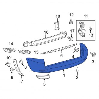 Toyota OE™ Bumpers - CARiD.com