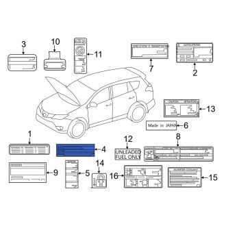 Toyota Corolla Cross Interior Brackets & Hardware — CARiD.com